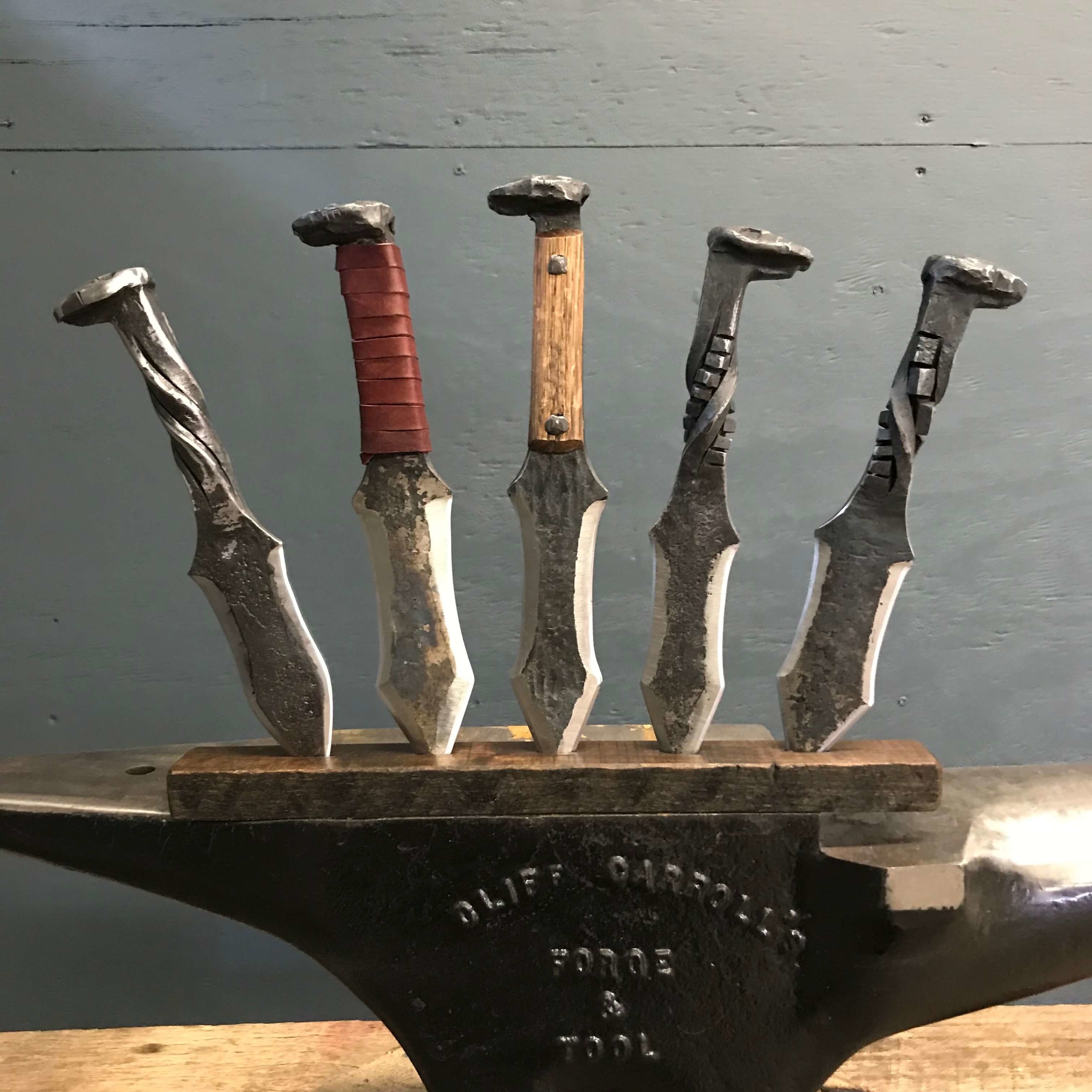 Hand-Forged Spartan Knives | Joshua Meyer Art